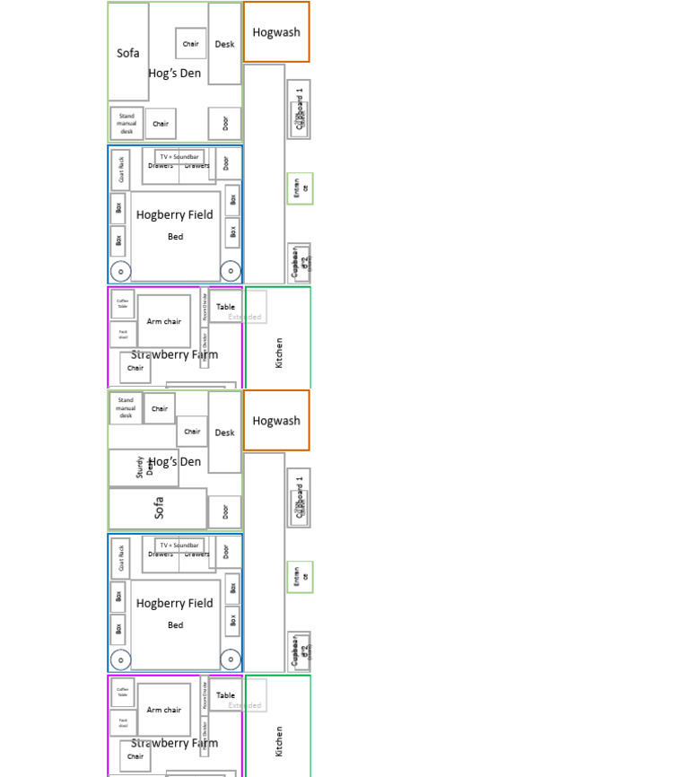 Room Layout 1 | PDF | Chair | Desk