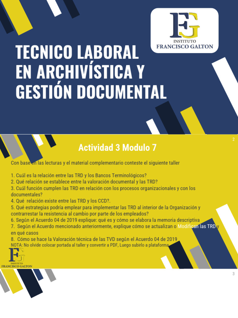 Actividad 3 Módulo 7 | PDF