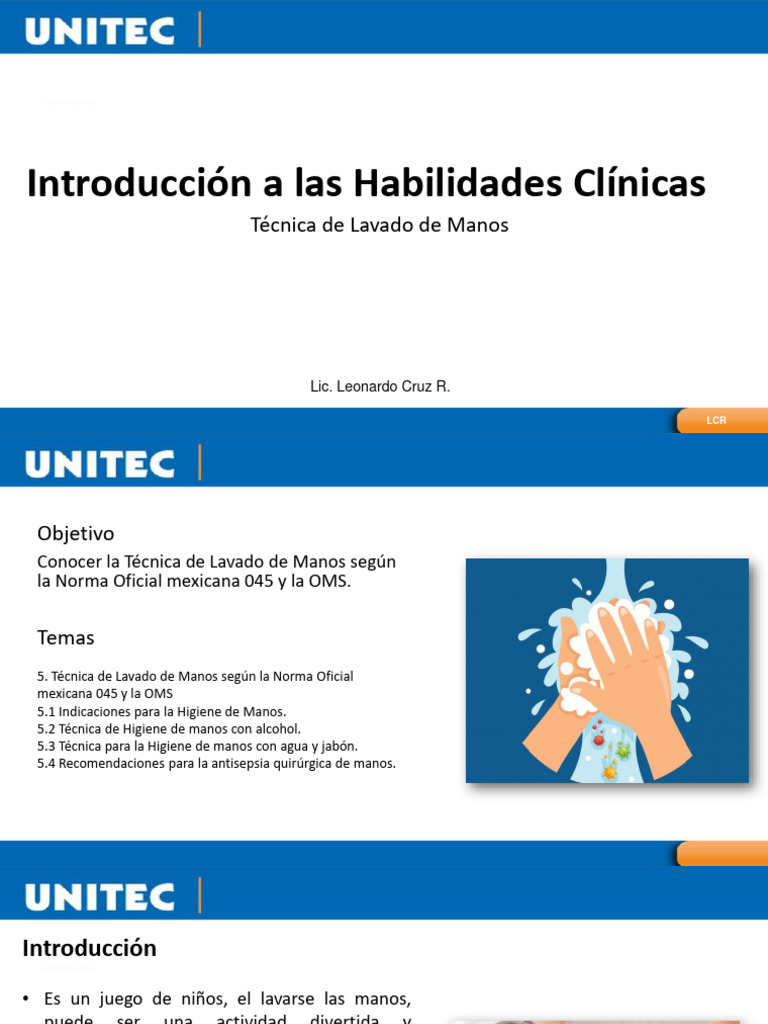 05 Técnica de Lavado de Manos | Descargar gratis PDF | Lavado de manos | Ciencias de la Salud