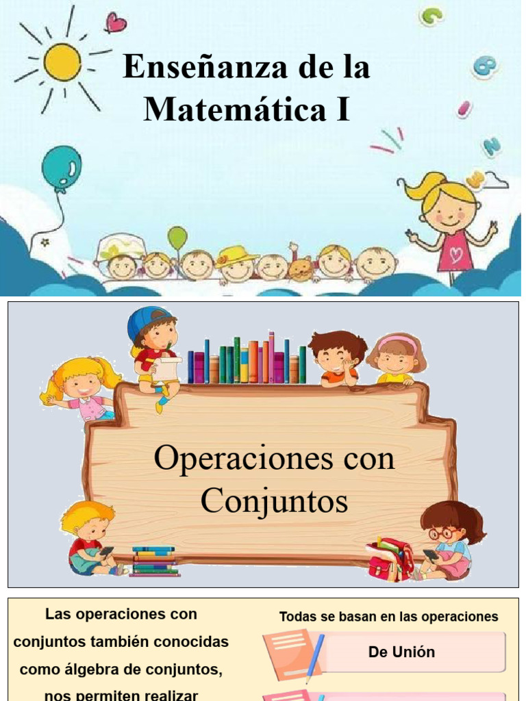 conjuntos- exposición | PDF | Conjunto (Matemáticas) | Lógica matemática