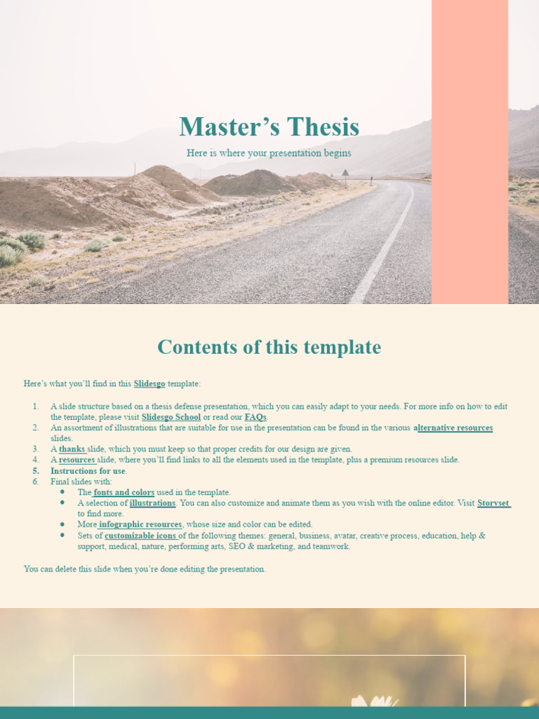 Master's Thesis XL by Slidesgo | PDF | Planets | Planets In Astrology