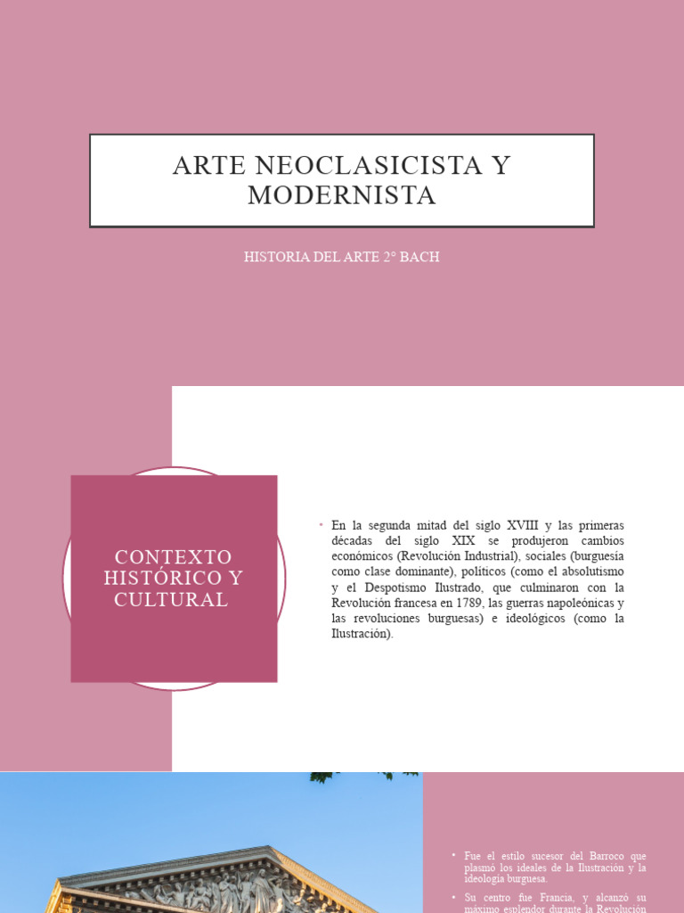 Neoclasicismo y Romanticismo | PDF | Francisco Goya | Barroco