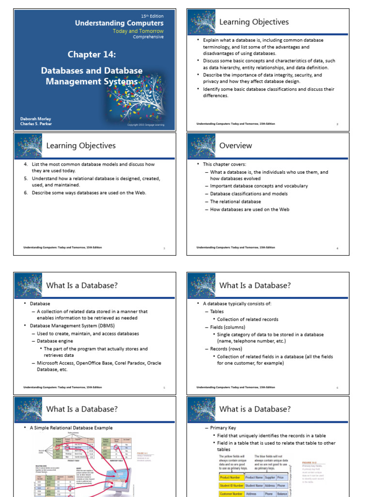 Lecture 10 Handout | PDF | Databases | Relational Database