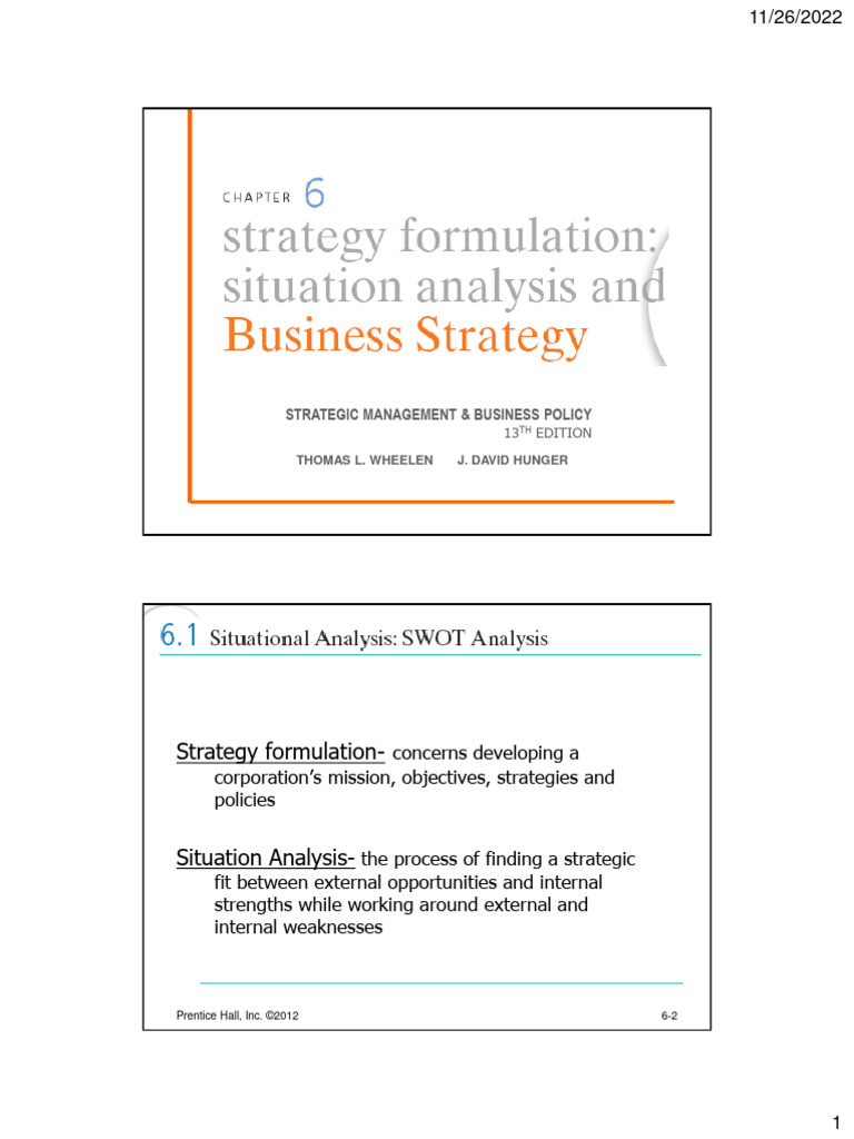 6 استراتيحية | Download Free PDF | Strategic Management | Competitive ...