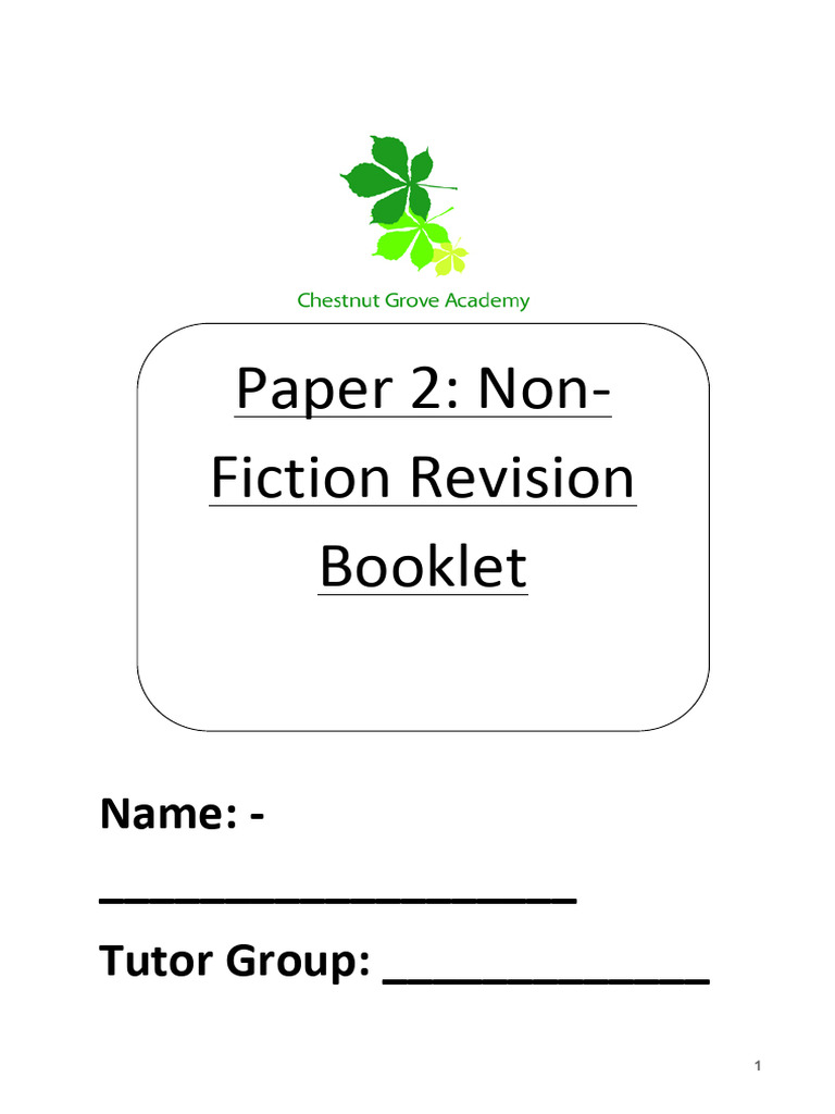 Paper-2-Revision-Booklet-READING | PDF