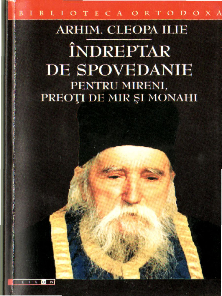 Cleopa Ilie Indreptar de Spovedanie | PDF