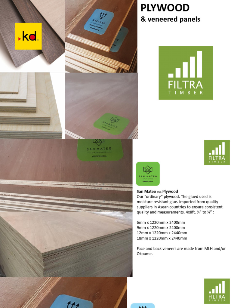 Plywood - Presentation - 2020 | PDF | Plywood | Wood