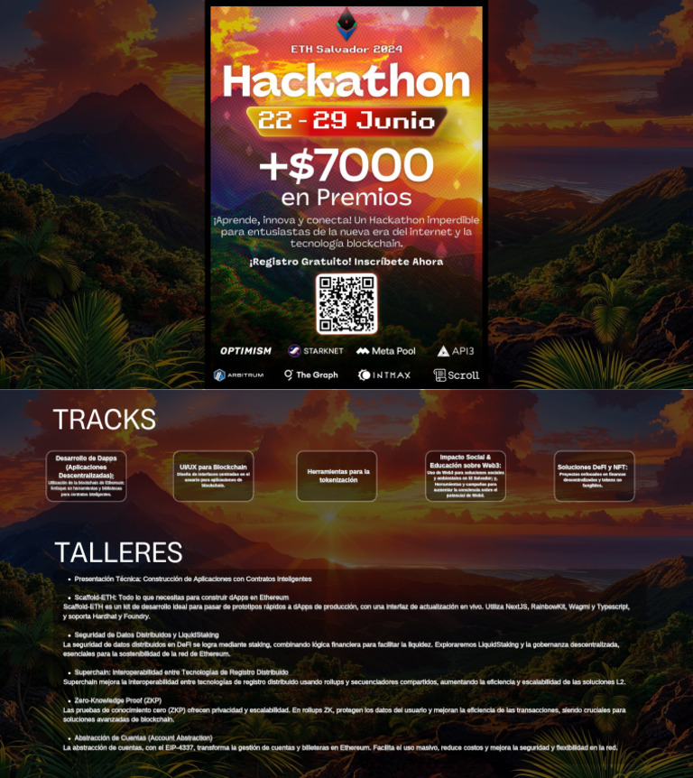 Hackathon ETH Volcano 2024 | PDF | Ciencias de la Computación | Tecnologías de la información