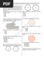 Atividade Simetria | PDF | Geometria Elementar | Simetria