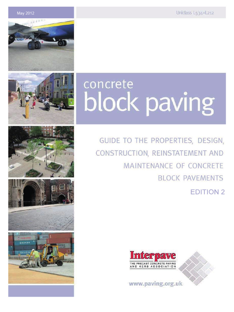 Interpave Concrete Block Paving | PDF | Road Surface | Concrete
