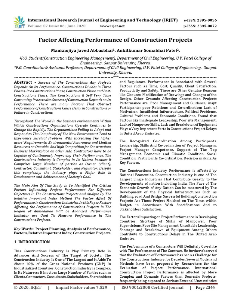 Irjet V7i6443 | Download Free PDF | Survey Methodology | Employment