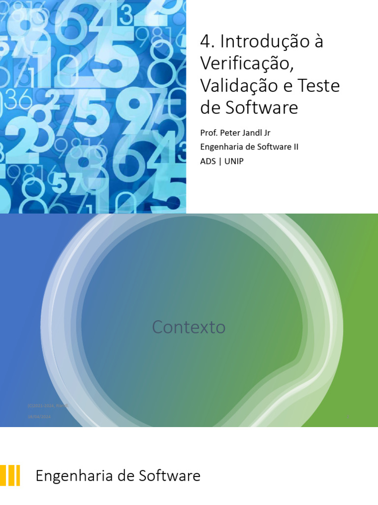 Verificação e Teste de Software | PDF | Testes de software | Programas