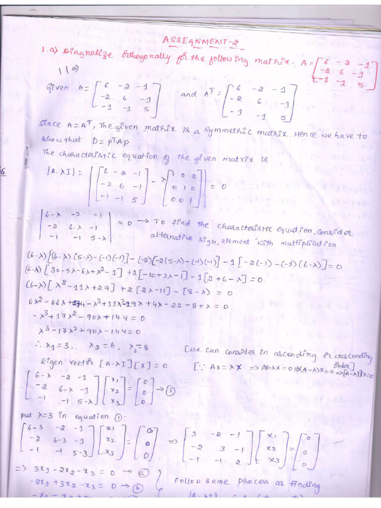 Maths Assignment 2 | PDF