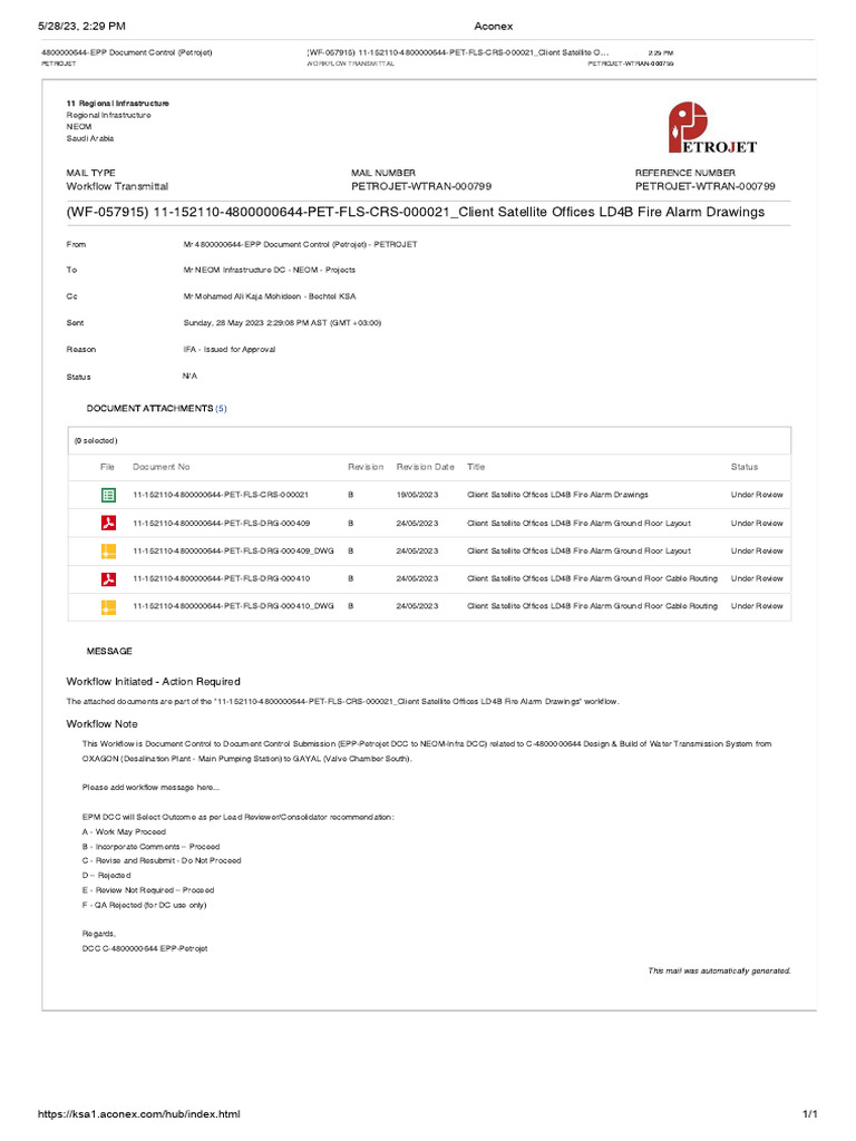 (WF-057915) 11-152110-4800000644-PET-FLS-CRS-000021 - Client Satellite ...
