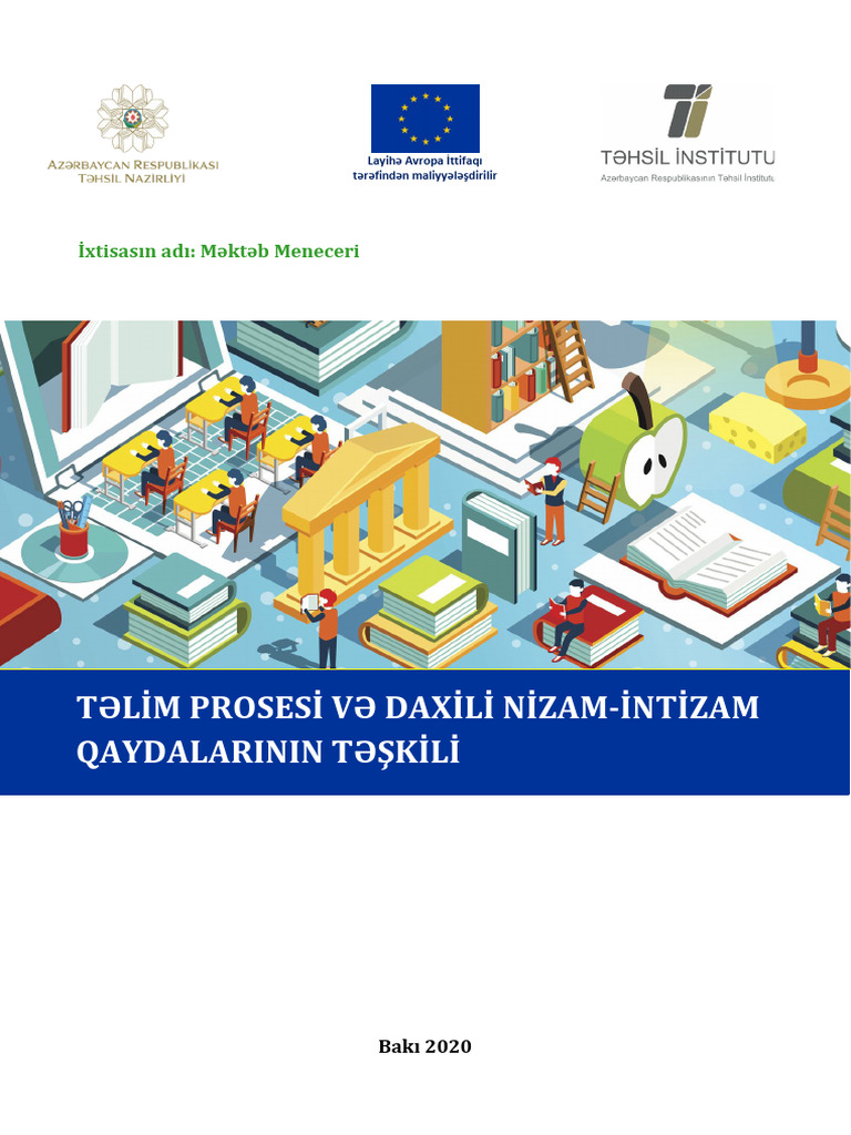 Telim Prosesi Ve Daxili Nizam-Intizam Qaydalarinin Teshkili | PDF