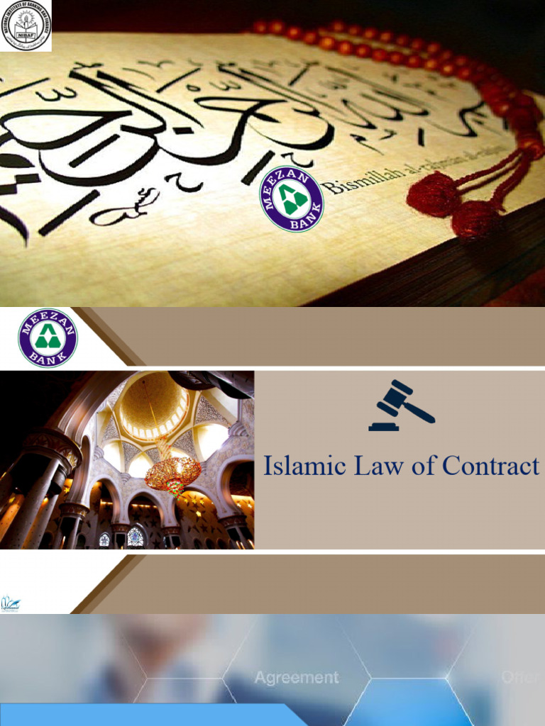 2.1 Law of Contract Rules of Sale | PDF | Sales | Sharia