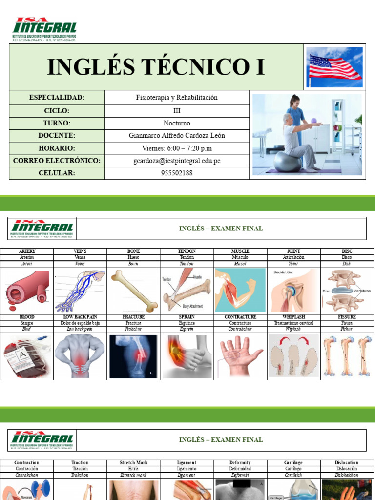EXAMEN FINAL (1) | PDF | Sistema musculoesquelético
