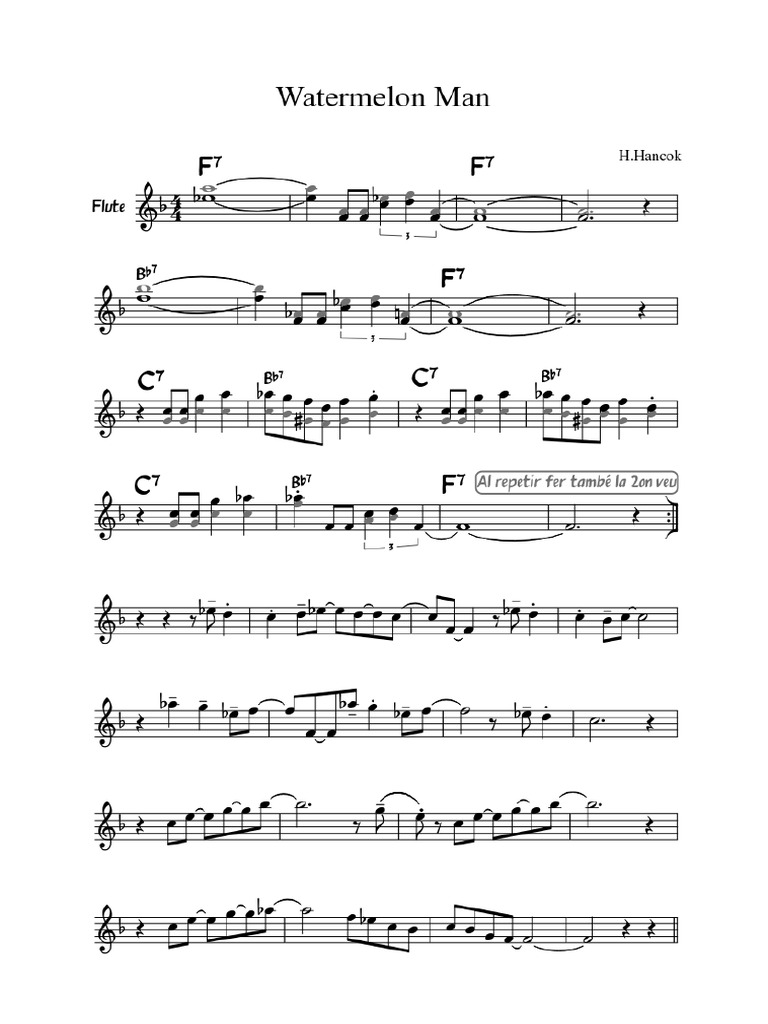 Watermelon Man | PDF