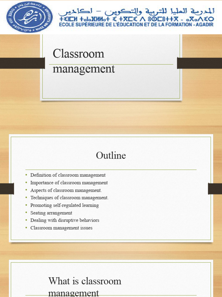 Classroom Management | PDF | Classroom Management | Learning