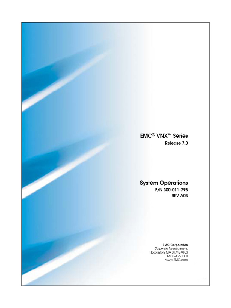 VNX System Operations 300-011-798 | PDF | Computer Data Storage | Cache ... VNX System Operations 300-011-798 | PDF | Computer Data Storage | Cache ...