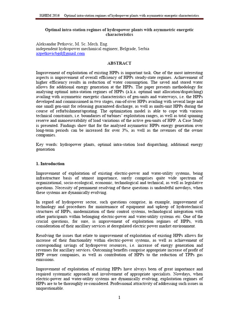 IGHEM 2016 A Petkovic Rev 0 | PDF | Mathematical Optimization ...
