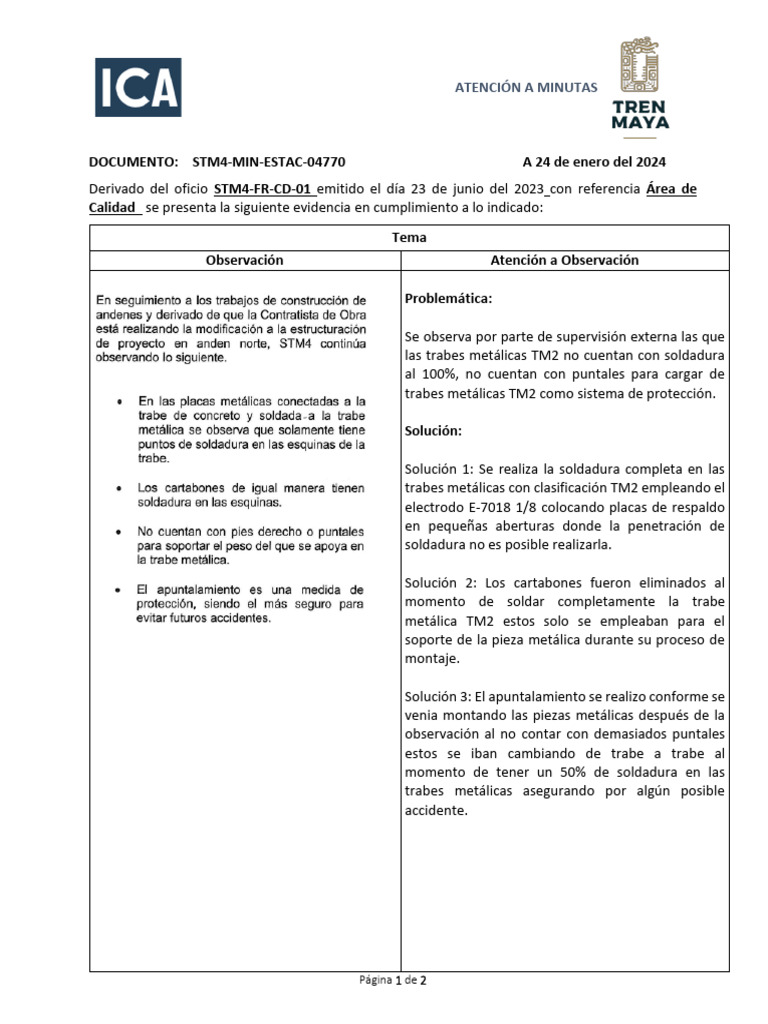STM4 Min Estac 04770 | PDF | Soldadura | Construcción