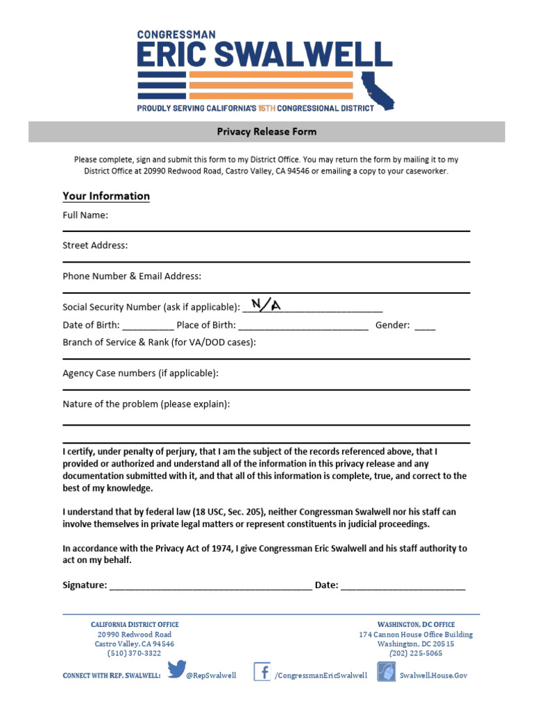 Privacy_Release_Form_2021_Immigration | PDF
