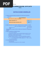 Programa Correccion 16pf Forma A | PDF | Sicología | Science