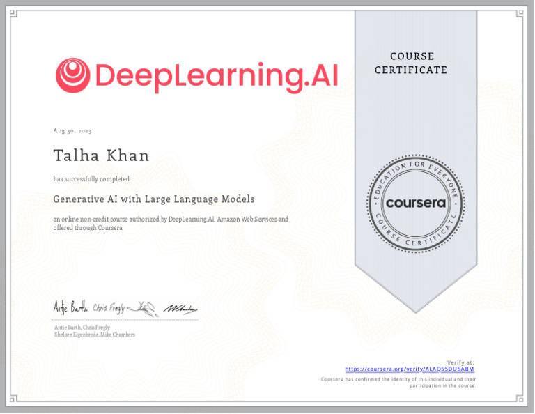Generative AI With Large Language Models | PDF