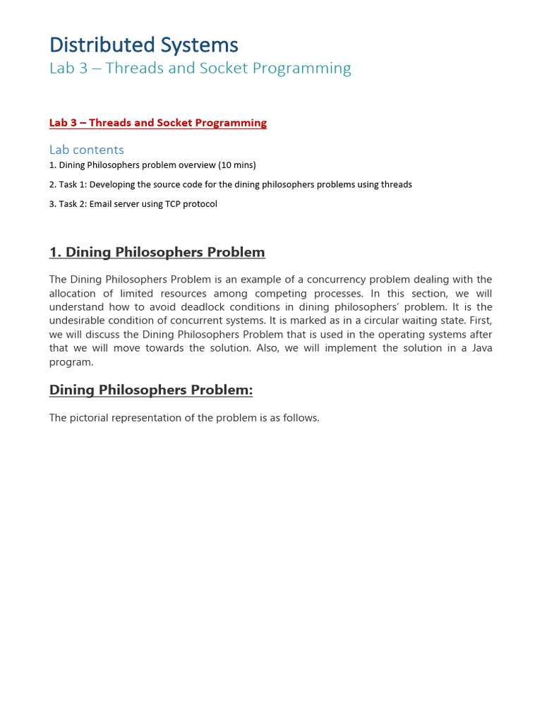 Sockets and Threads | PDF | Concurrency (Computer Science) | Computer ...