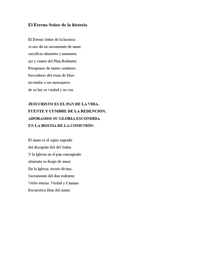 El Eterno Señor de La Historia | PDF