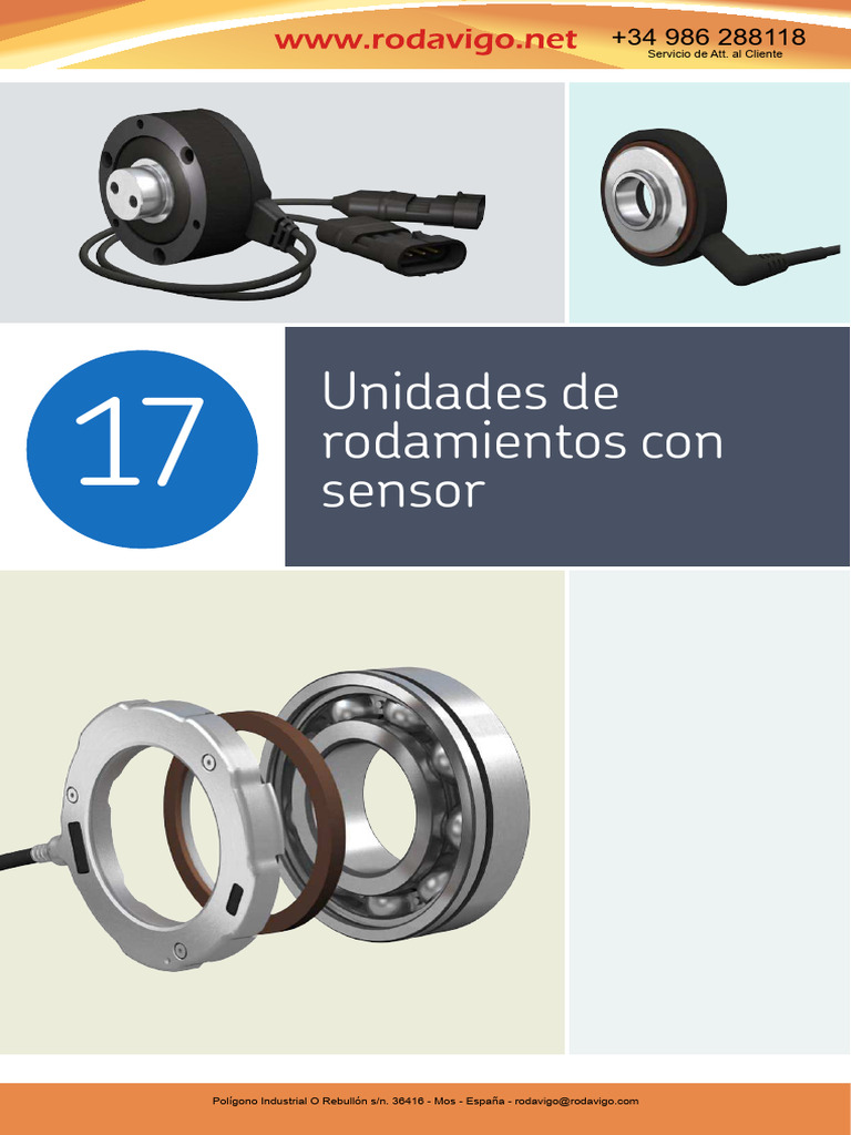 30 Unidades de Rodamientos Con Sensor - 221116 - 184830 | PDF | Sensor ...