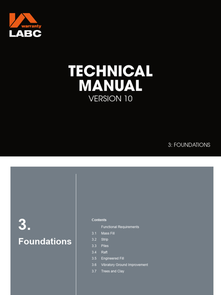 Section 3 Foundations | Download Free PDF | Foundation (Engineering) | Deep Foundation