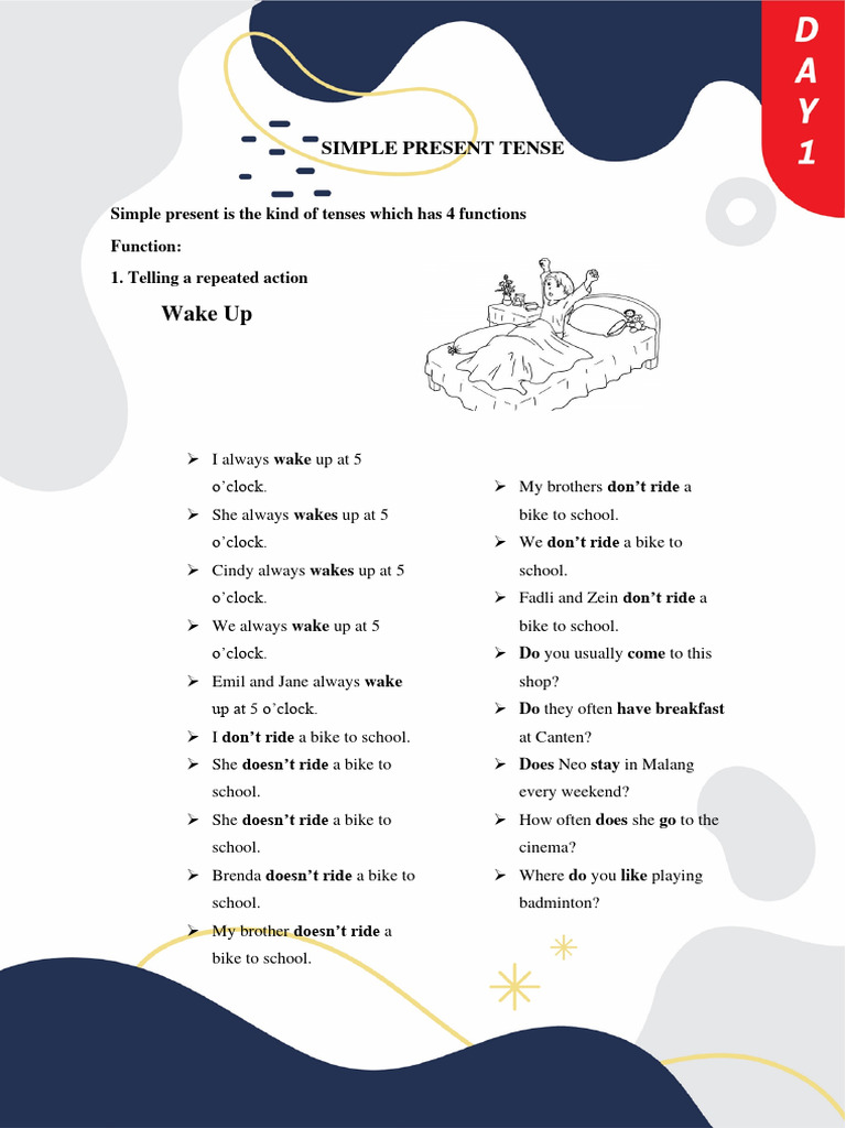 Modul Rookie - Grammar | PDF | Dinner