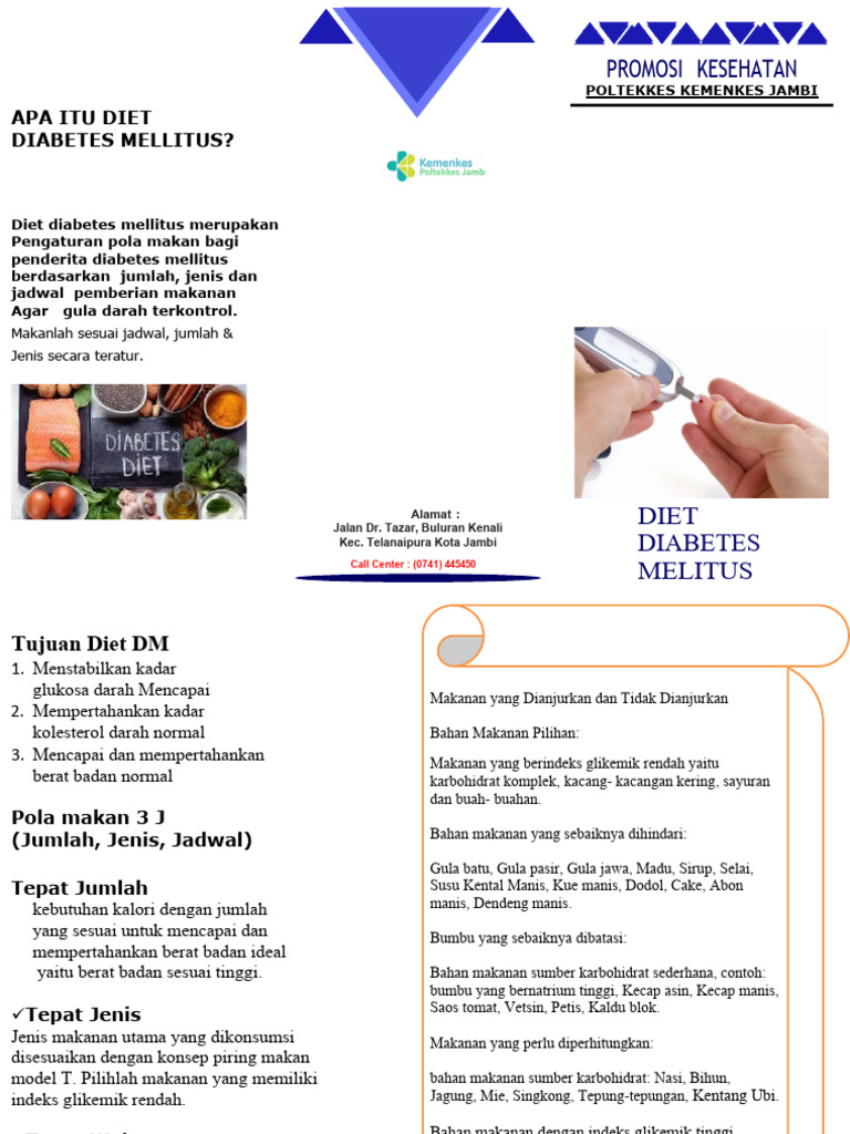 Leaflet DM | PDF | Kesehatan Holistik