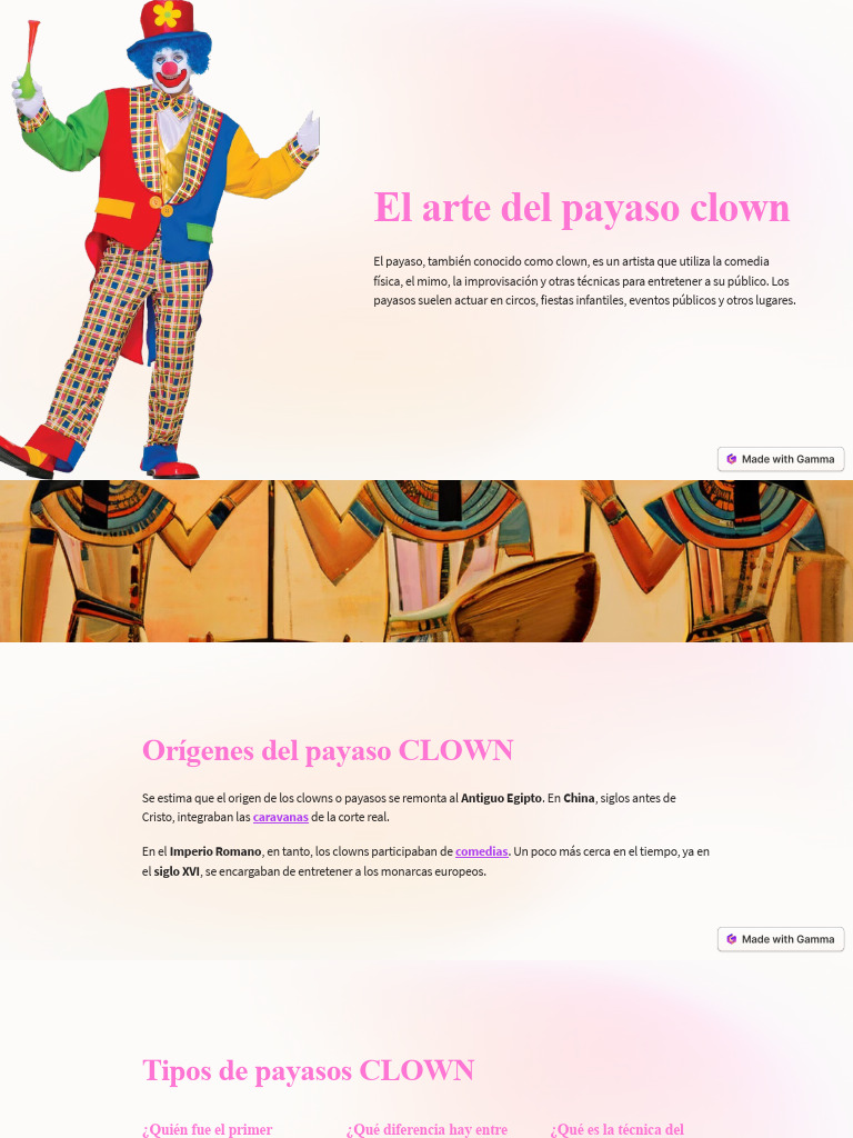El Arte Del Payaso Clown | PDF | Payaso