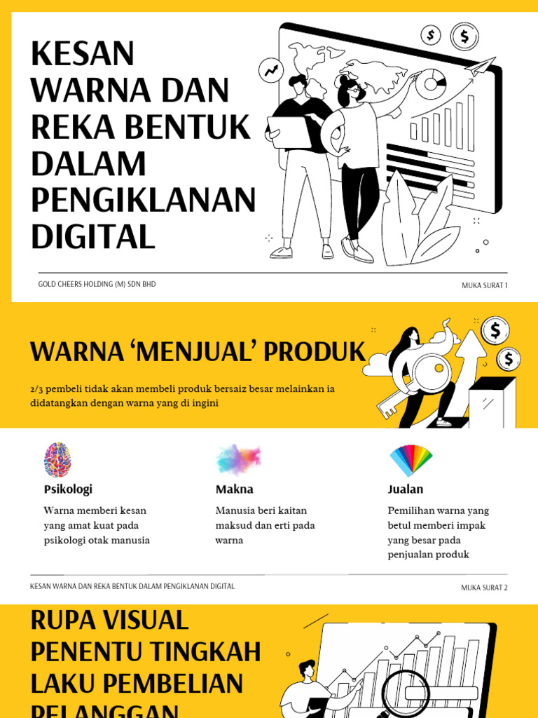 Kesan Warna Dalam Pengiklanan Digital | PDF