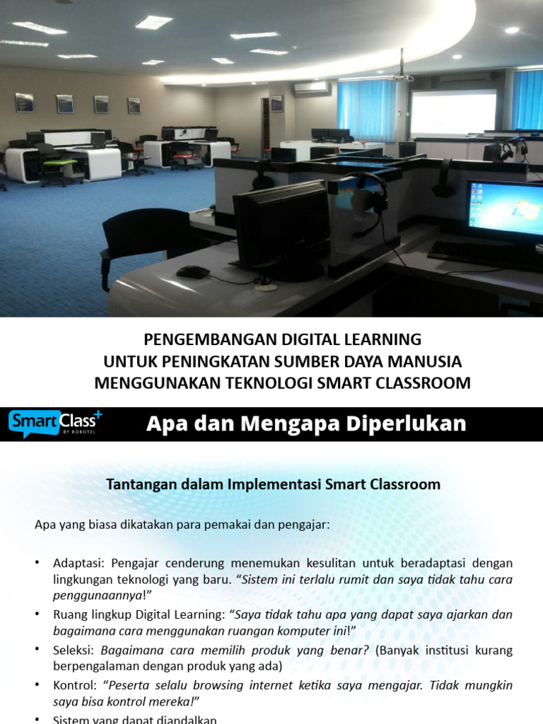 Robotel SmartClass+ Digital Learning Presentation | PDF