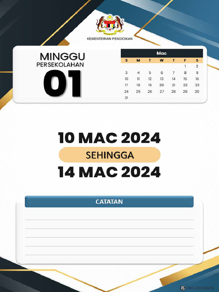 Pembahagi Minggu D2-A by PROJEKGRAFIK | PDF