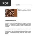 Origen y significado del color marrón | PDF | marrón | Azul