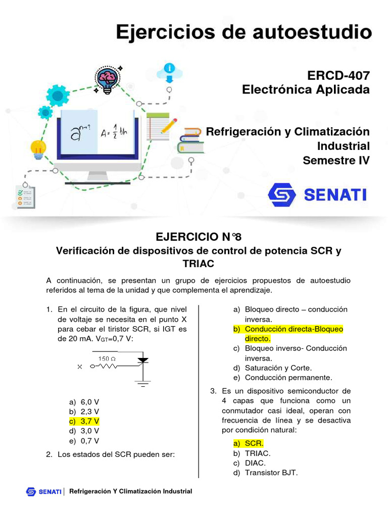 Ercd Ercd-407 Ejercicio T008 | PDF | Rectificador | Transistor