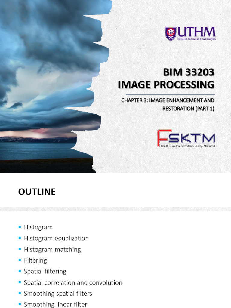 5 Chapter3part1 | PDF | Filter (Signal Processing) | Median