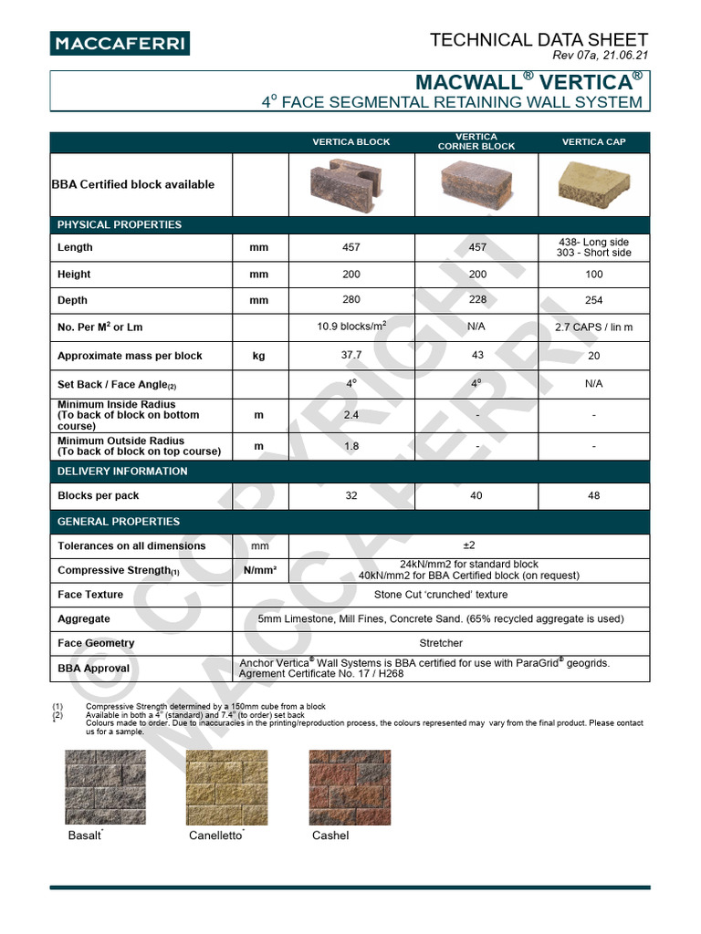 MacWall-Vertica | PDF | Concrete | Construction Aggregate