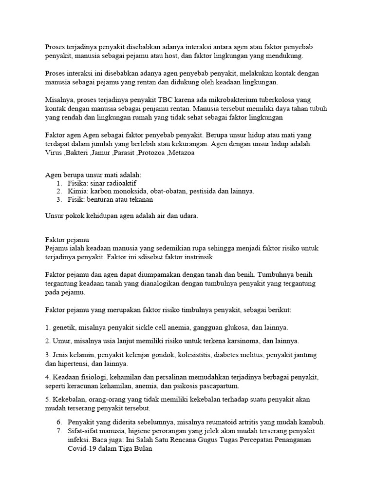 Proses Infeksi | PDF