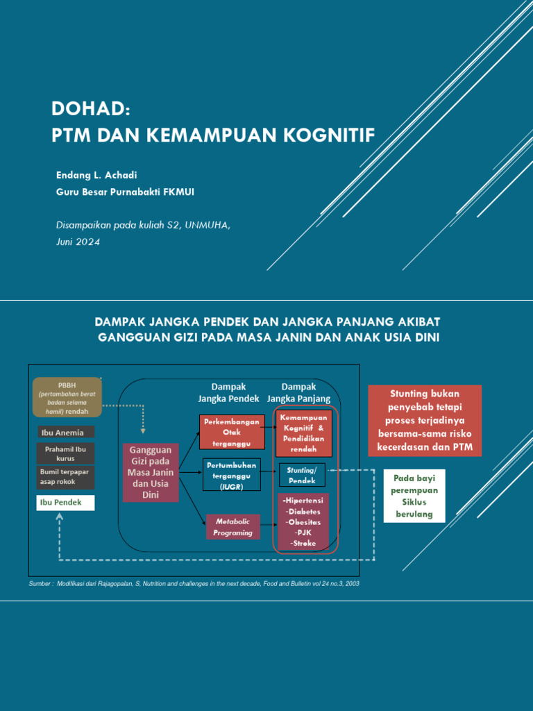 Dohad Dan PTM & Kognitif - Juni 2024 - Sent | PDF