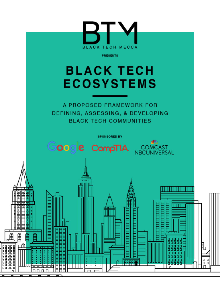 Black Tech Ecosystems | PDF | Entrepreneurship | Employee Retention