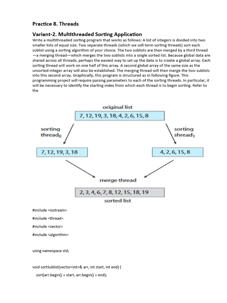 Lab 4 | PDF | Thread (Computing) | Theoretical Computer Science