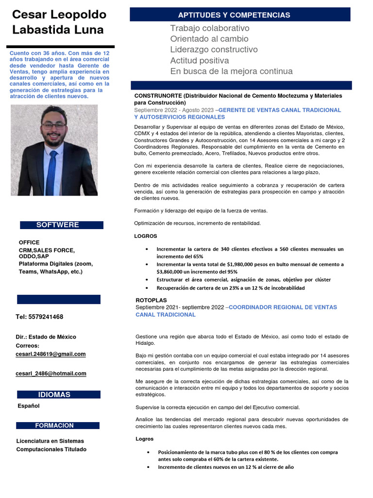 Curriculum | PDF | México | Business