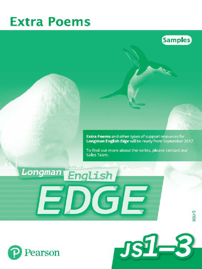 3 Edge Extra Poems (Samples) | PDF | Television