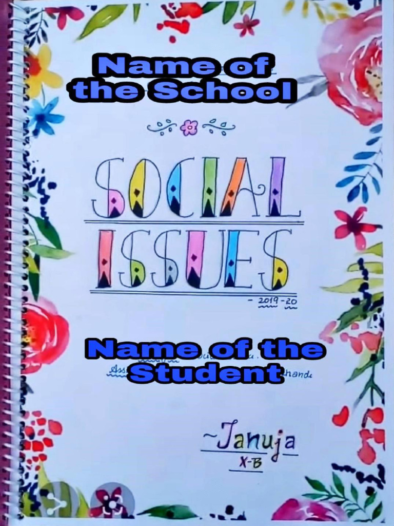 Social Science (X) Project Work | PDF | Foreign Language Studies | Wellness